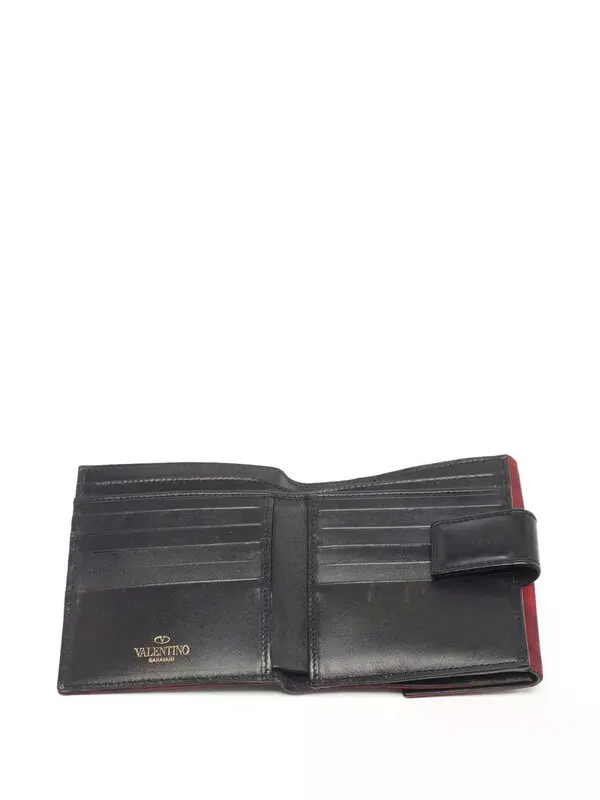 Valentino Garavani Floral-print Wallet - Red