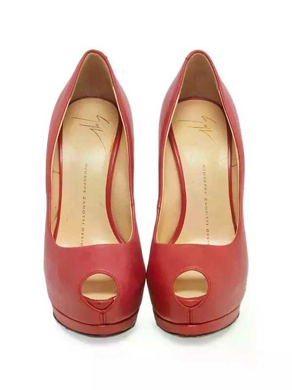 GIUSEPPE ZANOTTI Sharon Peep-toe Pumps