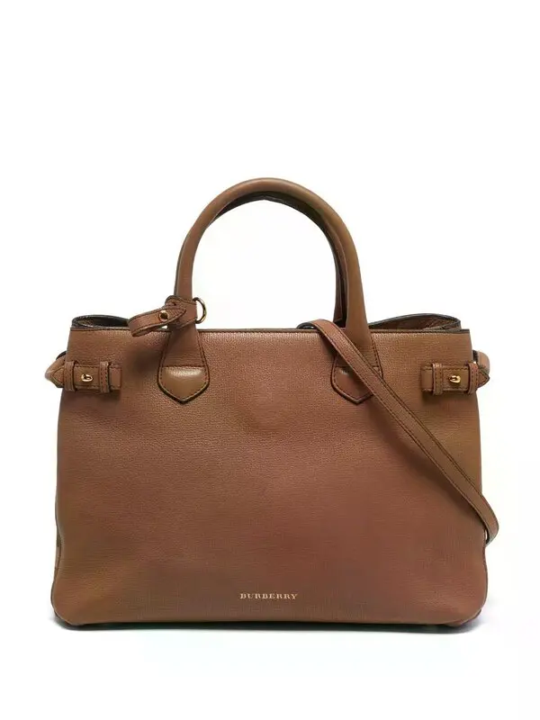 Burberry Banner House Check Medium Tote Bag