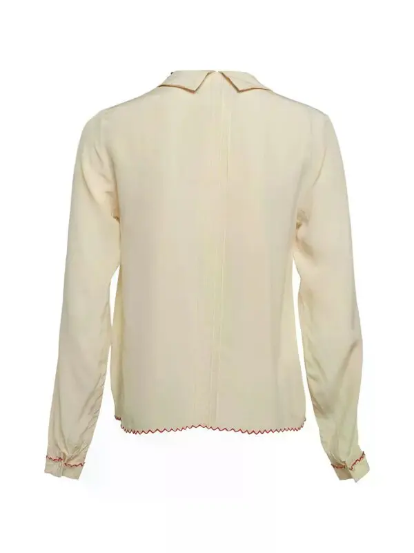 Zadig&Voltaire Silk Ruffled Shirt