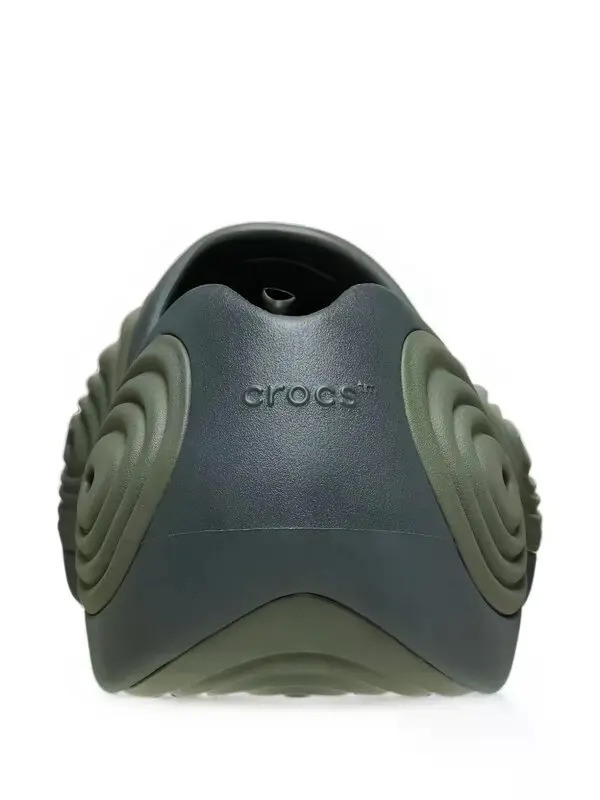 CROCS Ripple Perforated Clogs - Grey