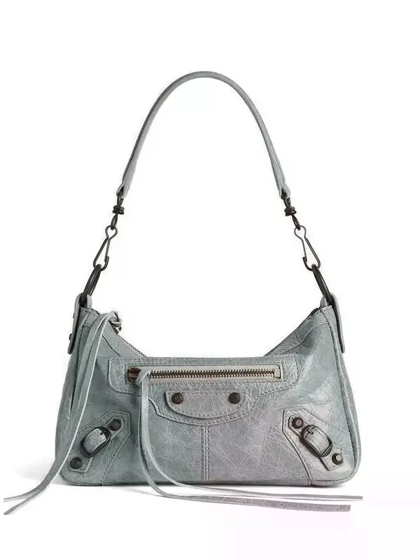 Balenciaga Mini Le City Moto Shoulder Bag