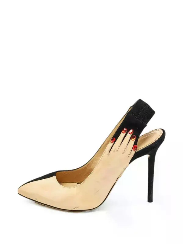 CHARLOTTE OLYMPIA Hand-design Slingback Pumps