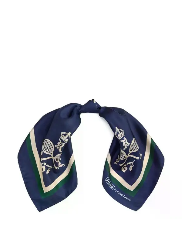 Polo Ralph Lauren Silk Bandanna - Blue