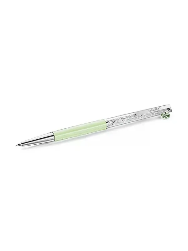 SWAROVSKI Crystal-embellished Clover-charm Pen