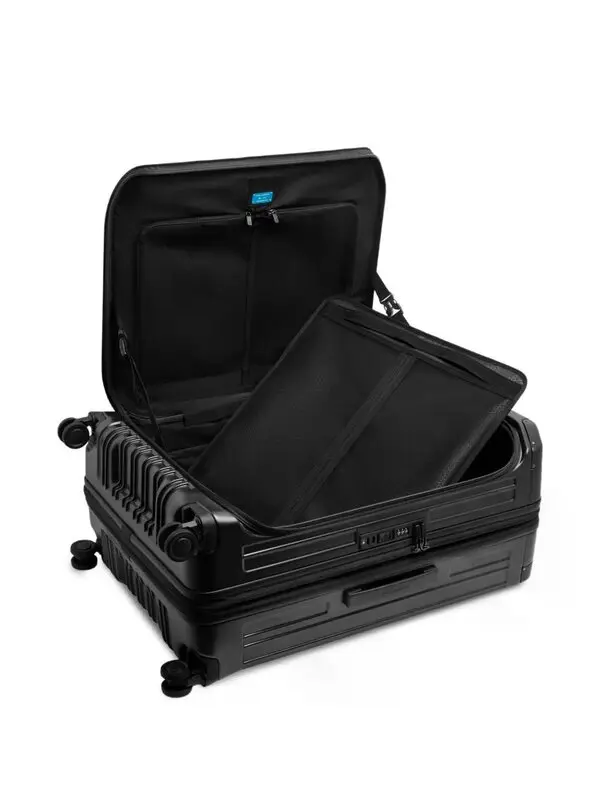 PIQUADRO Large Expandable Dual-opening Suitcase