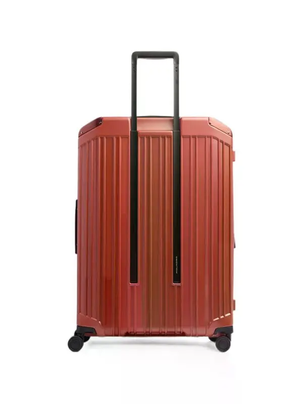 PIQUADRO Large Expandable Ridged Suitcase
