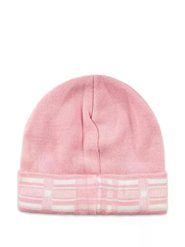 Supreme Plaid Cuff Beanie Hat