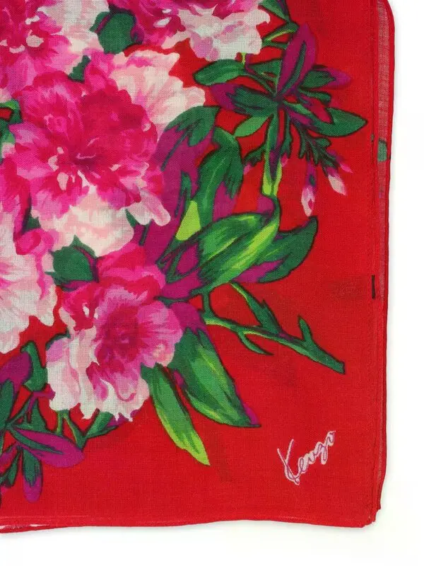 Kenzo Floral-print Scarf