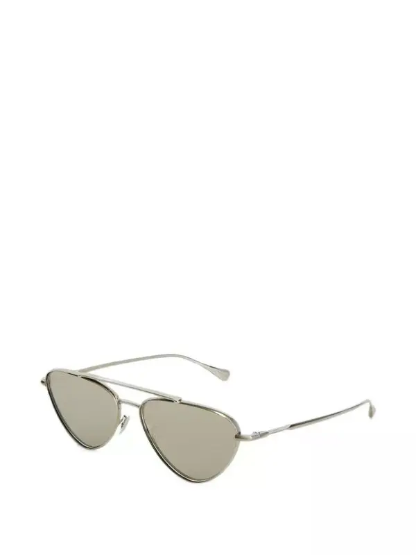 JIL SANDER Double-bridge Sunglasses - Silver