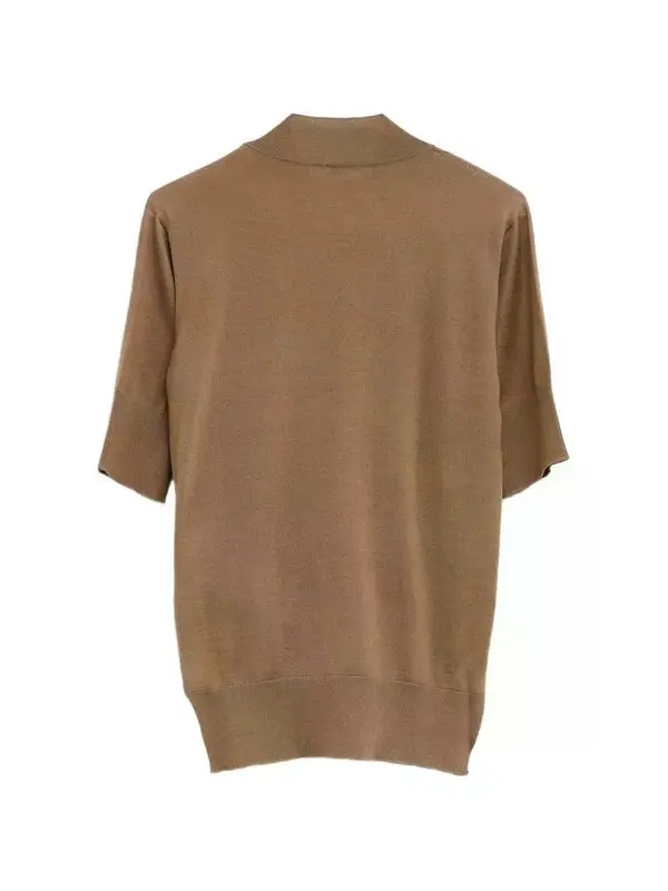 JIL SANDER Knitted Crew Neck T-shirt