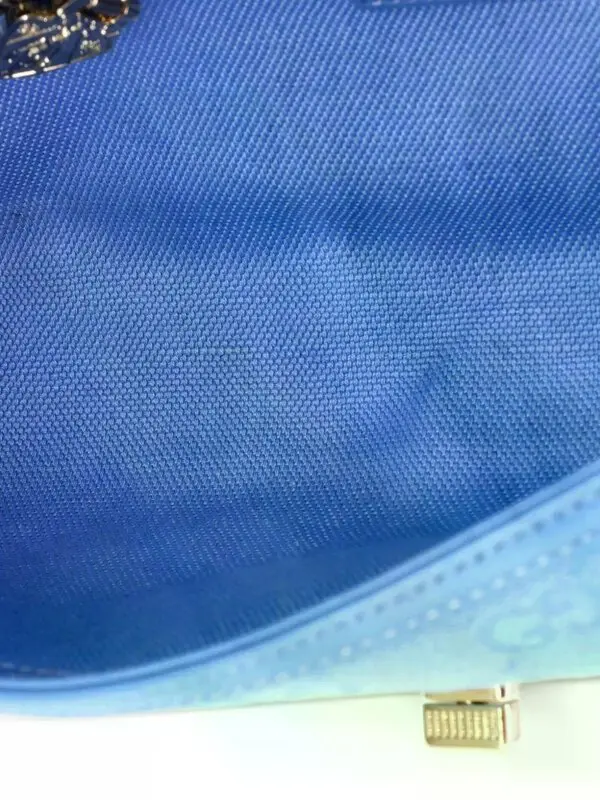 Gucci Canvas Shoulder Bag - Blue
