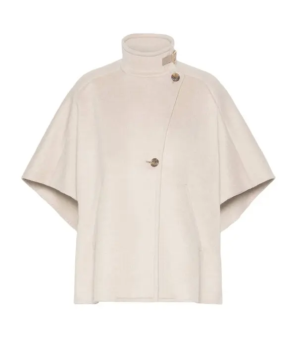 Max Mara Cashmere Cape - Grey