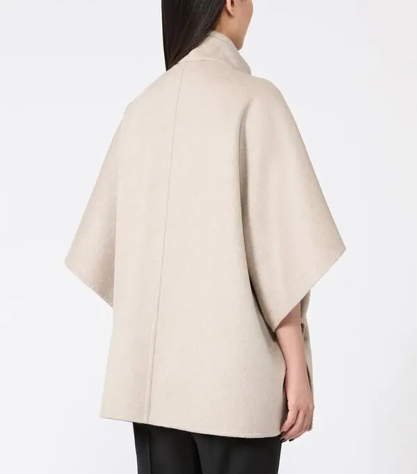 Max Mara Cashmere Cape - Grey