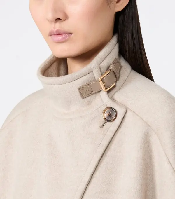 Max Mara Cashmere Cape - Grey