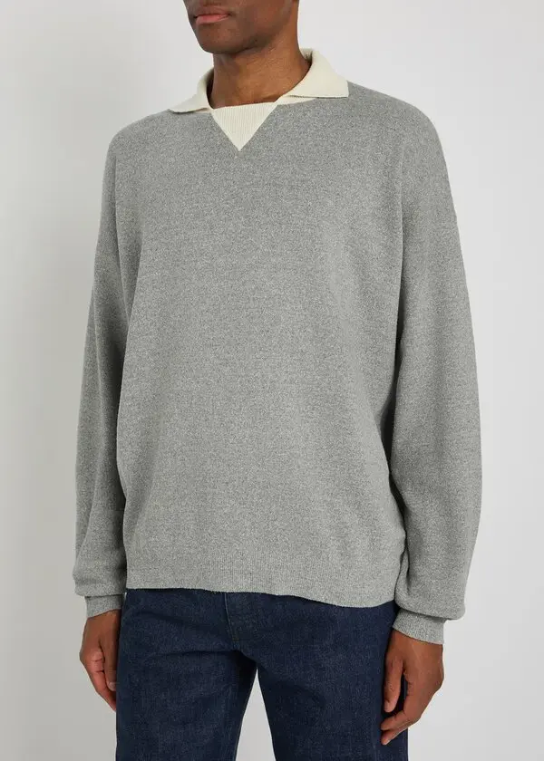 Calvin Klein Desmond Silk-knit Polo