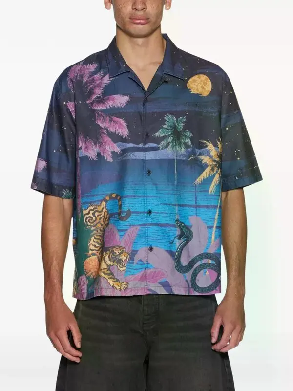 Ksubi Moonlight Diner Graphic-print Shirt