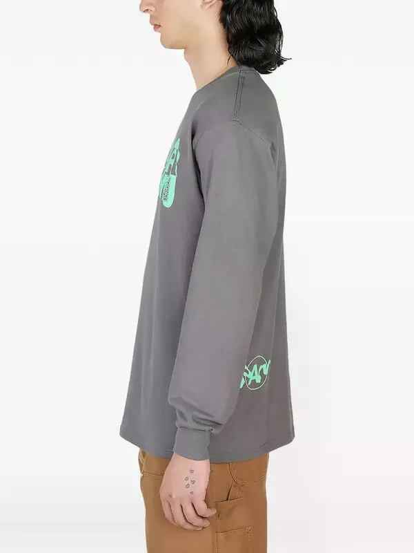 BOILER ROOM Logo Detail Long Sleeve T-shirt