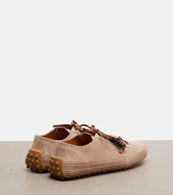 TOD'S Suede Lace-up Sneakers