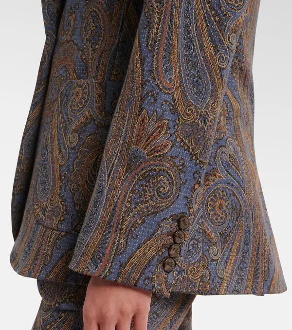 Etro Paisley Jacquard Blazer