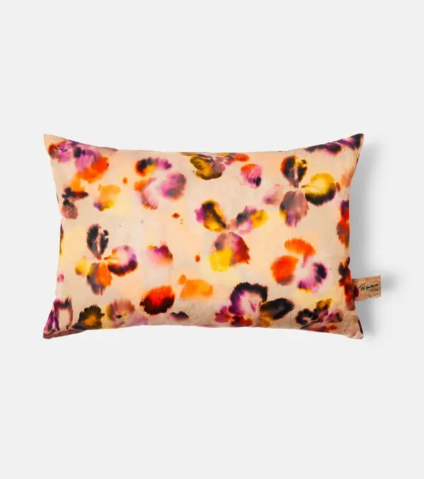THE HOUSE OF LYRIA Benzoino Printed Cushion - Multicoloured