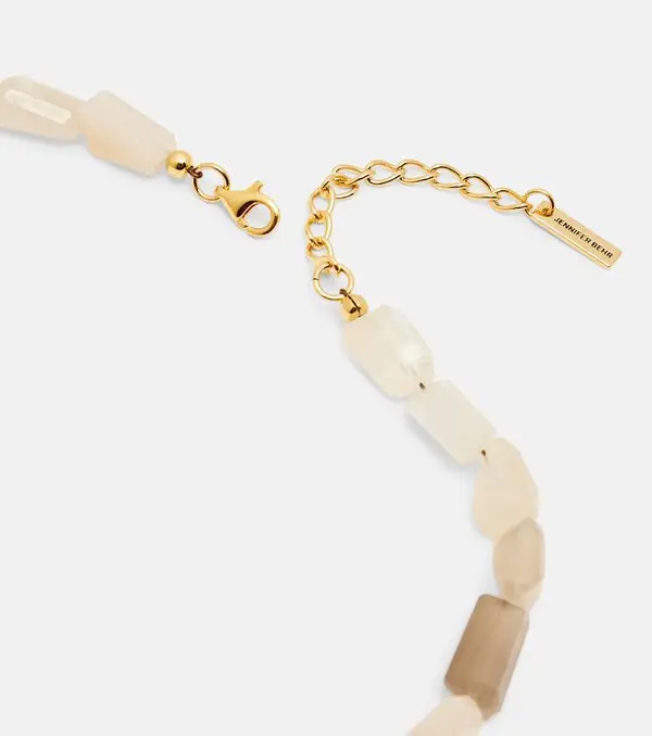 JENNIFER BEHR Syrena Embellished Pendant Necklace