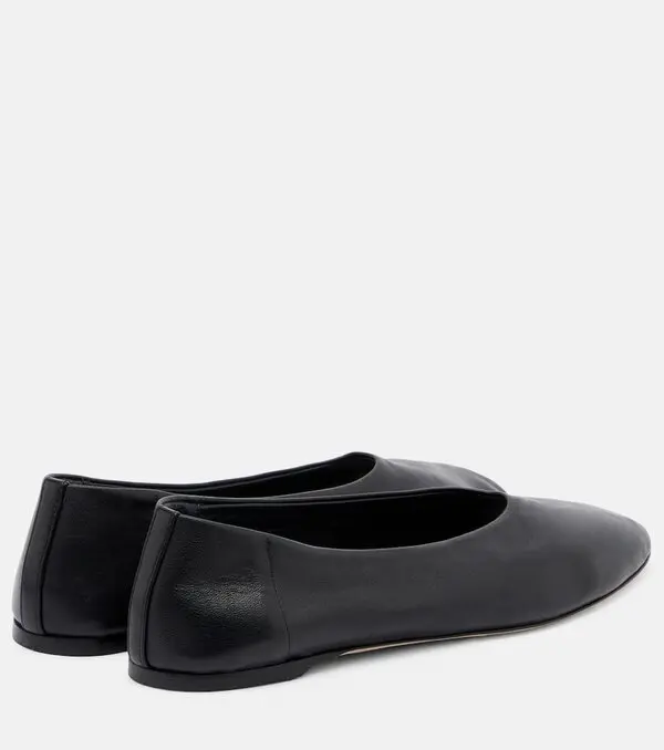 TOTEME Leather Ballet Flats