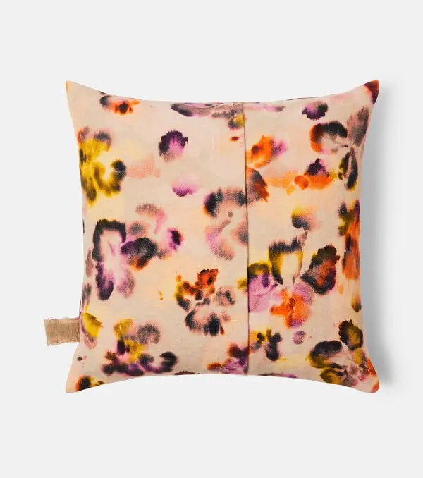 THE HOUSE OF LYRIA Amyris Printed Linen Cushion