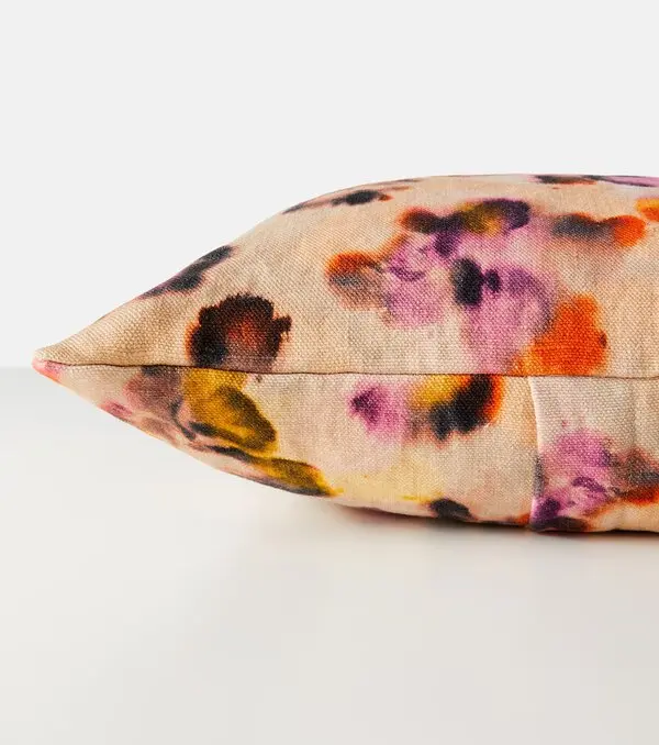 THE HOUSE OF LYRIA Amyris Printed Linen Cushion