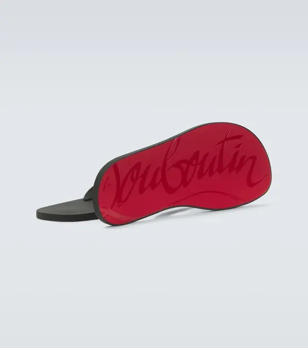 CHRISTIAN LOUBOUTIN Logo Thong Sandals