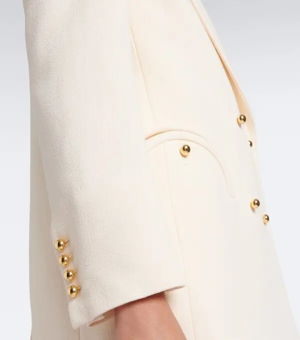 BLAZÉ MILANO Double-breasted Virgin Wool Blazer