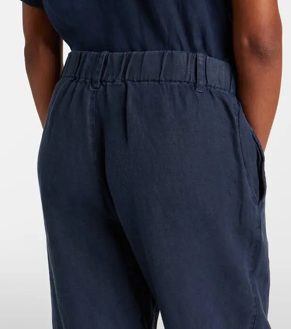 Velvet By Graham & Spencer Taylor Linen Wide-leg Pants