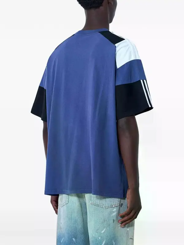 Martine Rose Logo-motif Panelled T-shirt
