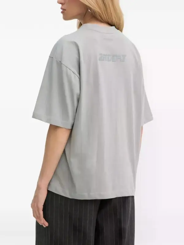 2ND DAY Cotton T-shirt With Rear Logo Print