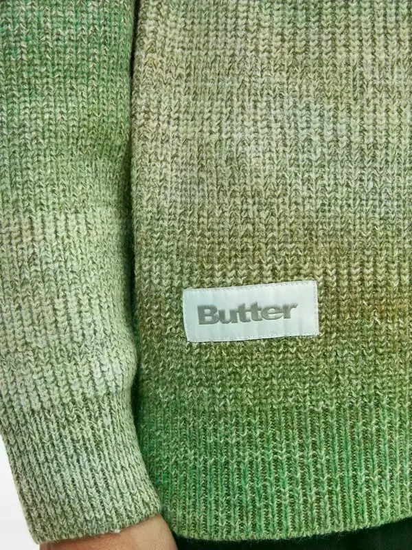BUTTER GOODS Striped Knitted Sweater