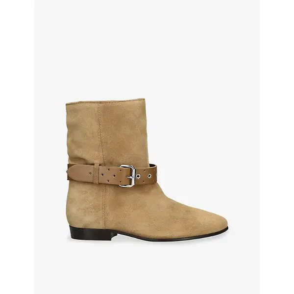 Isabel Marant Étoile Reena Suede Boots - Taupe
