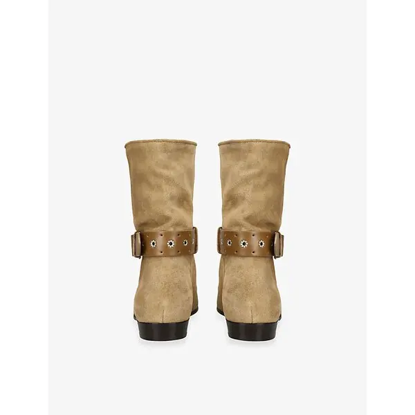 Isabel Marant Étoile Reena Suede Boots - Taupe