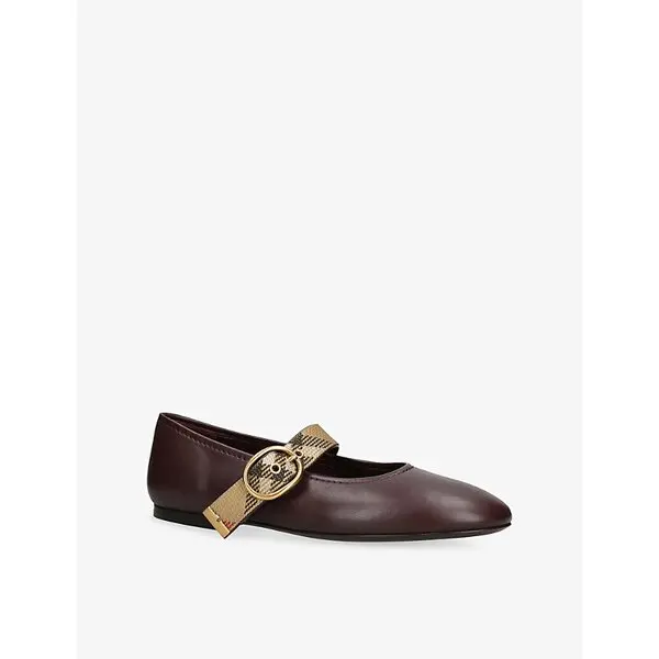 Burberry Robin Leather Flats