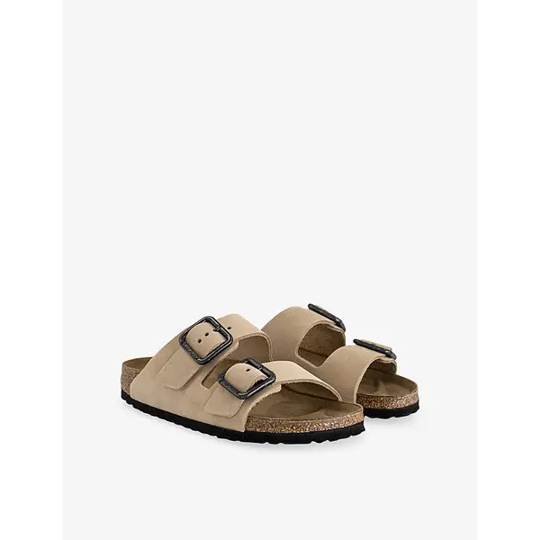 BIRKENSTOCK Arizona Suede Sandals - Sandcastle