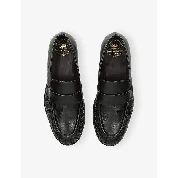 Officine Creative Solitude 107 Leather Loafers