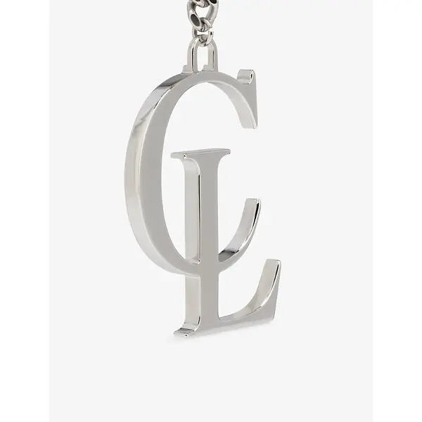 CHRISTIAN LOUBOUTIN Logo Pendant Keyring