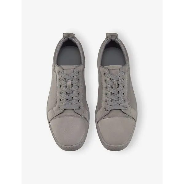 CHRISTIAN LOUBOUTIN Louis Jr Canopy Suede Trainers