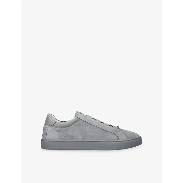 TOD'S Cassetta Suede Trainers - Grey