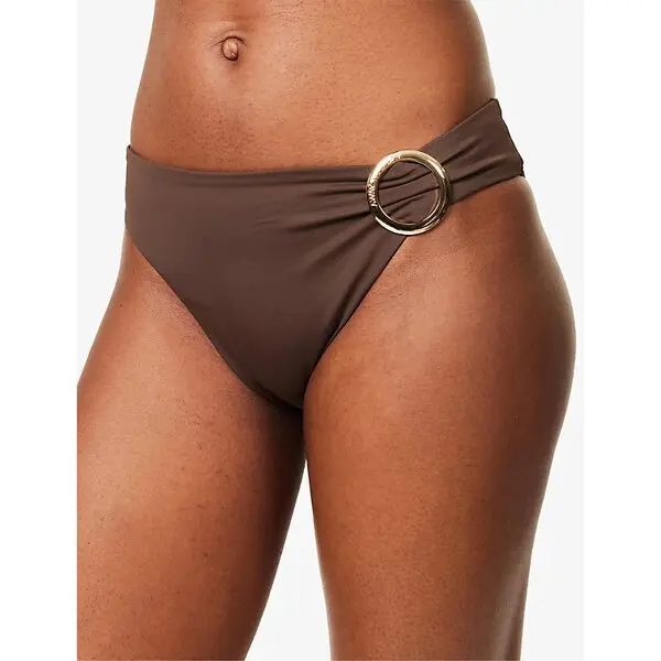 AWAY THAT DAY Cayman Island Bikini Bottom - Espresso
