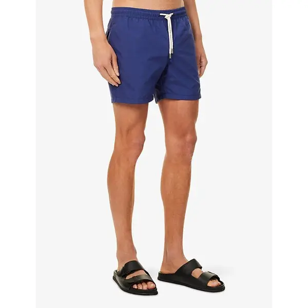 ARRELS BARCELONA Embroidered Swim Shorts - Navy