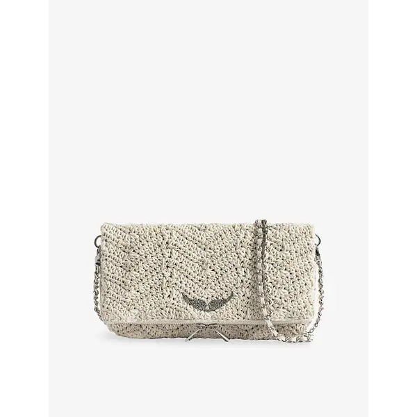Zadig&Voltaire Macramé Cotton Cross-body Bag - Flash