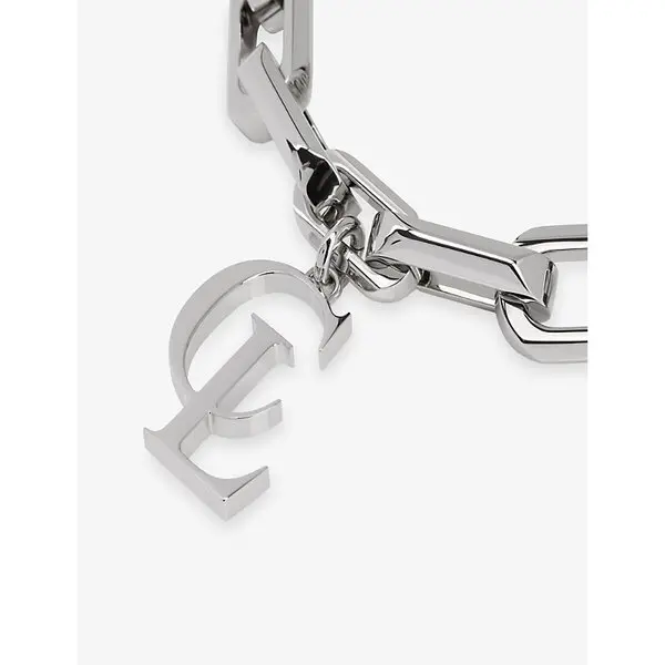 CHRISTIAN LOUBOUTIN Toned Metal Chain Necklace