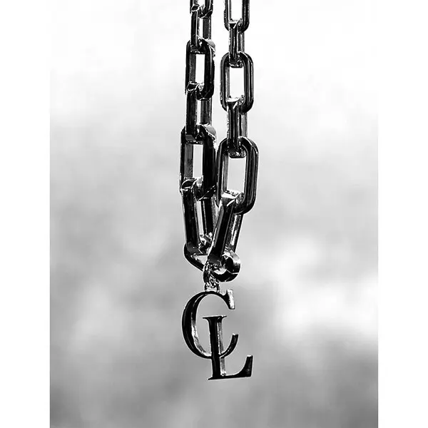 CHRISTIAN LOUBOUTIN Toned Metal Chain Necklace