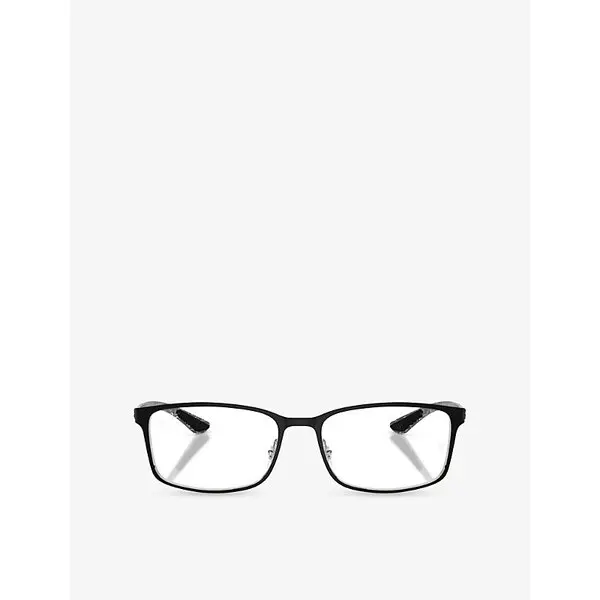 Ray-ban Rb8424 Rectangle Optical Glasses - Black