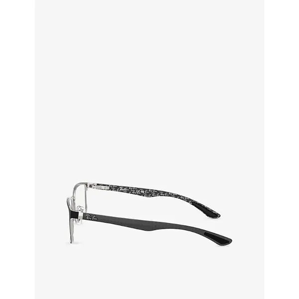 Ray-ban Rb8424 Rectangle Optical Glasses - Black